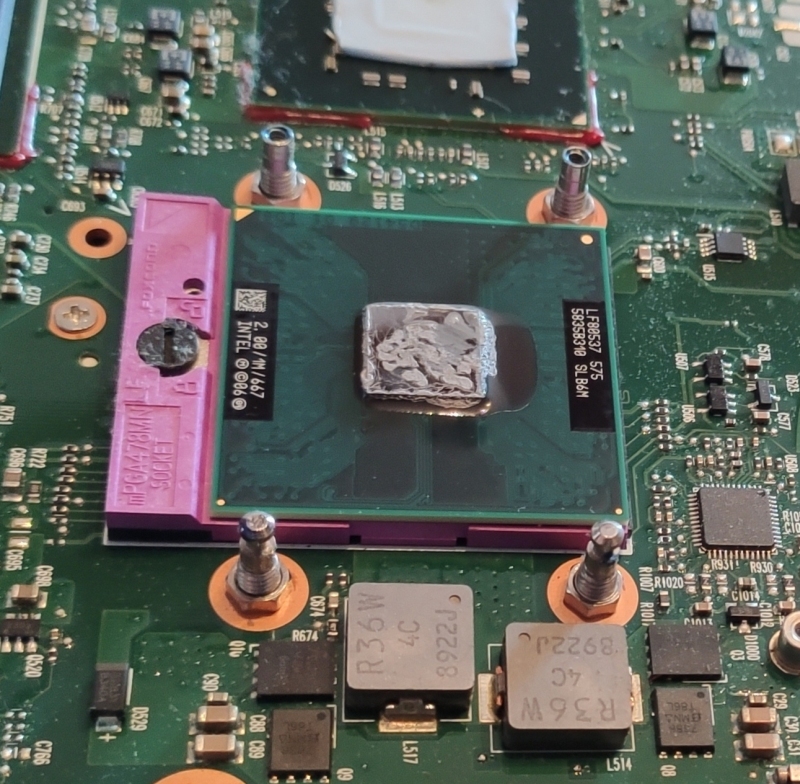 Wymiana procesora w laptopie - Serwis komputerów Mysłowice -Obsługa IT ...